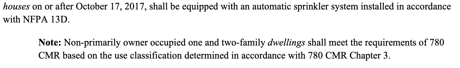 Massachusetts Short Term Rentals: Inspections, Fire Sprinklers and ...